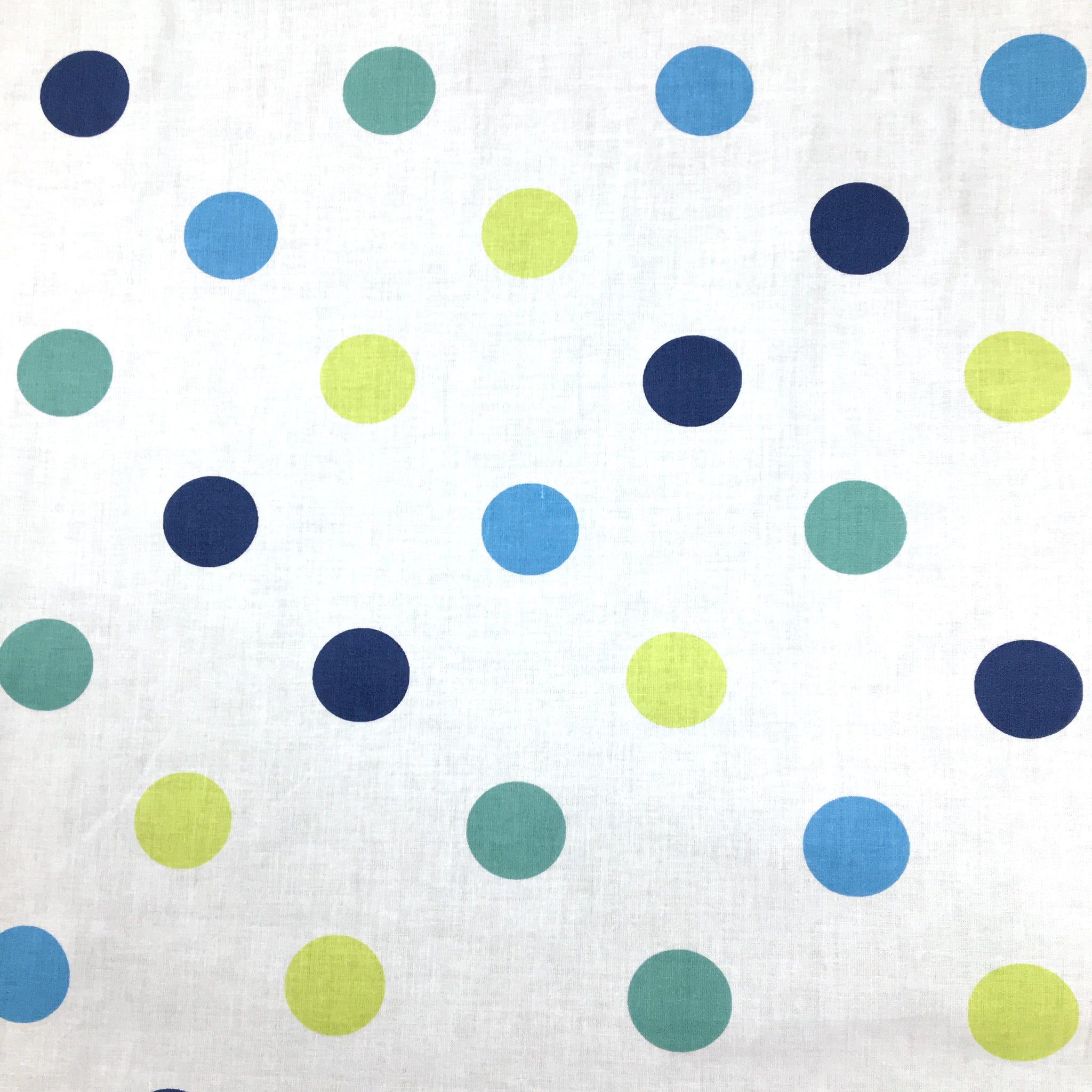 Blue Clown Spots – My Fabric Place